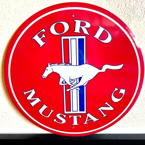 Wall Decor | New Ford Mustang Metal Sign | Poshmark